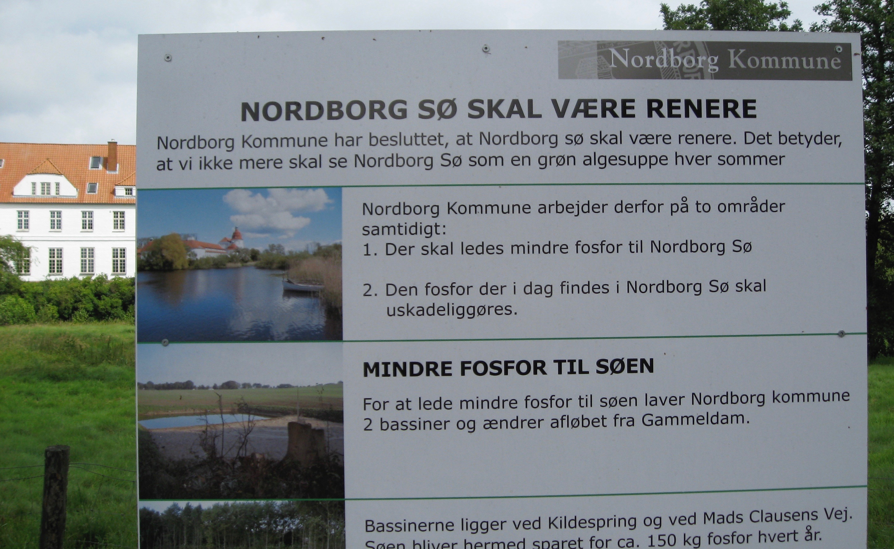 Nordborg Sø under behandling - Ulnits.dk